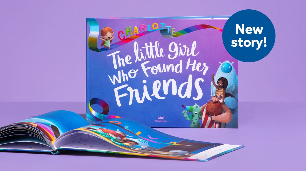 The Little Girl or Boy Who Found Their Friends | Personalized Book ...